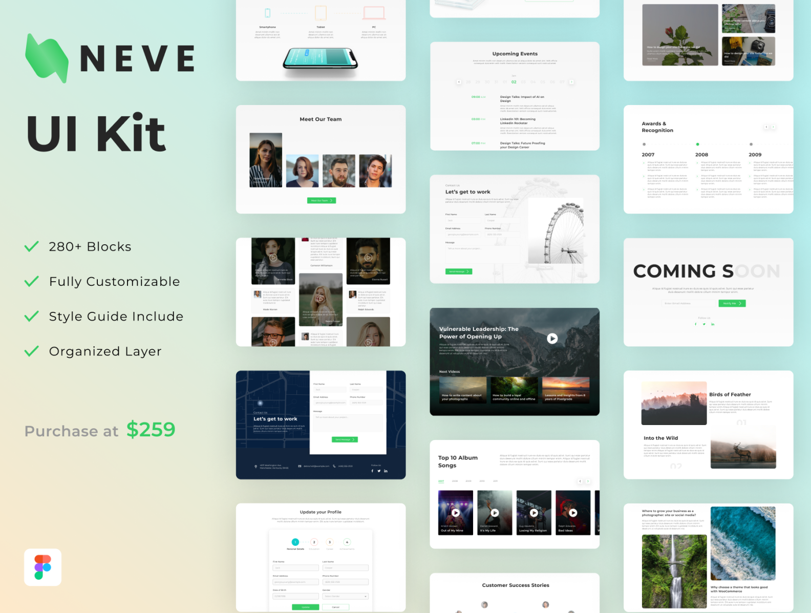 NEVE UI Kit by Wow Design on Dribbble