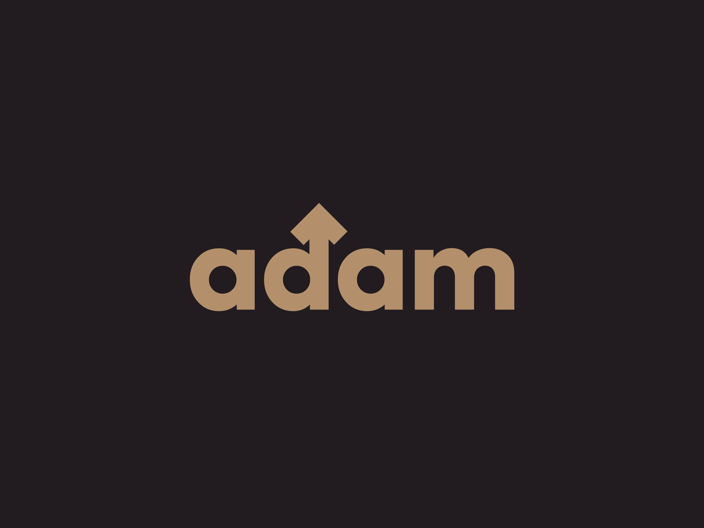 Adam Logo by Nabil Murad on Dribbble