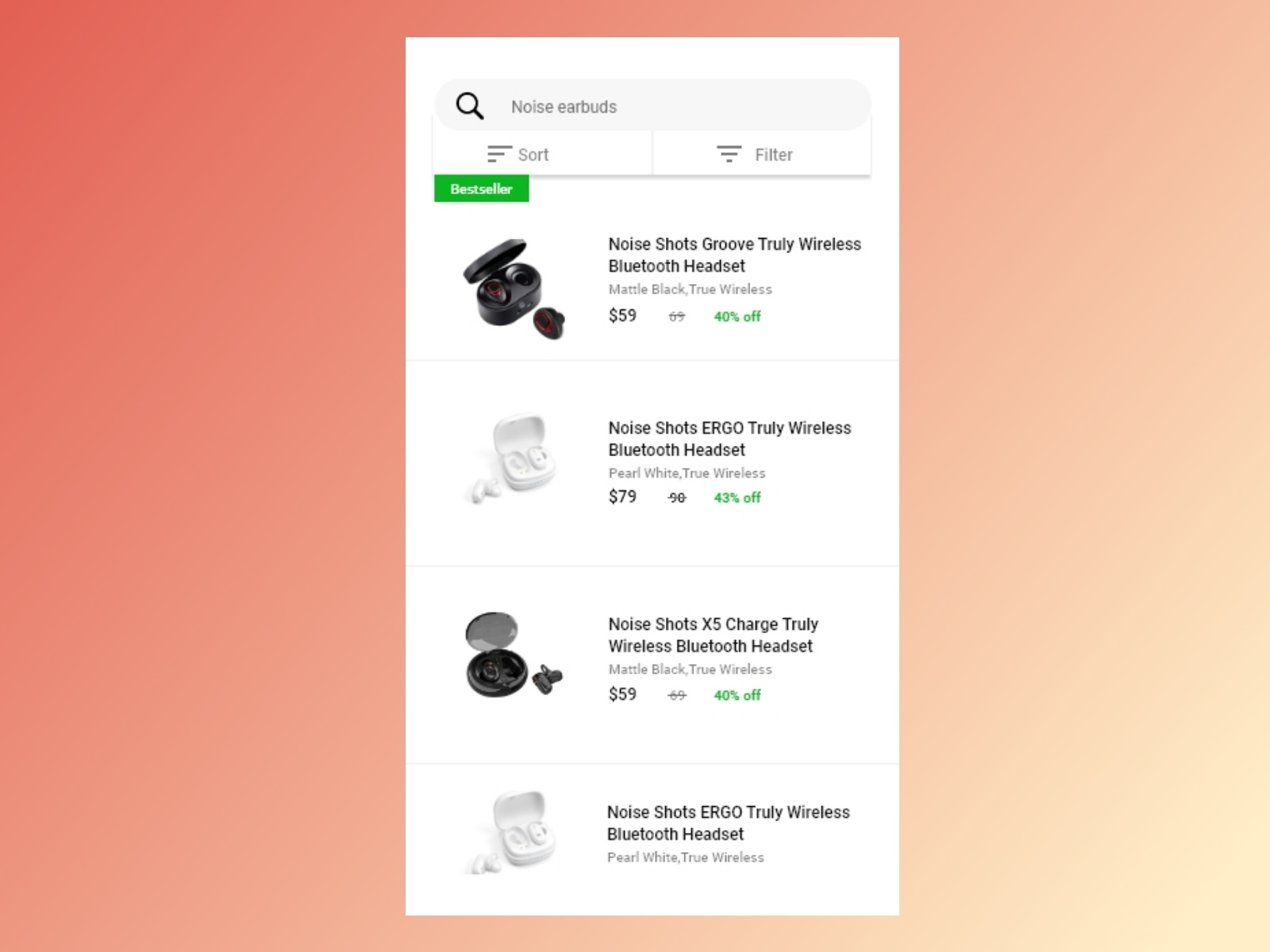 Daily UI 022 Search by Sathish on Dribbble