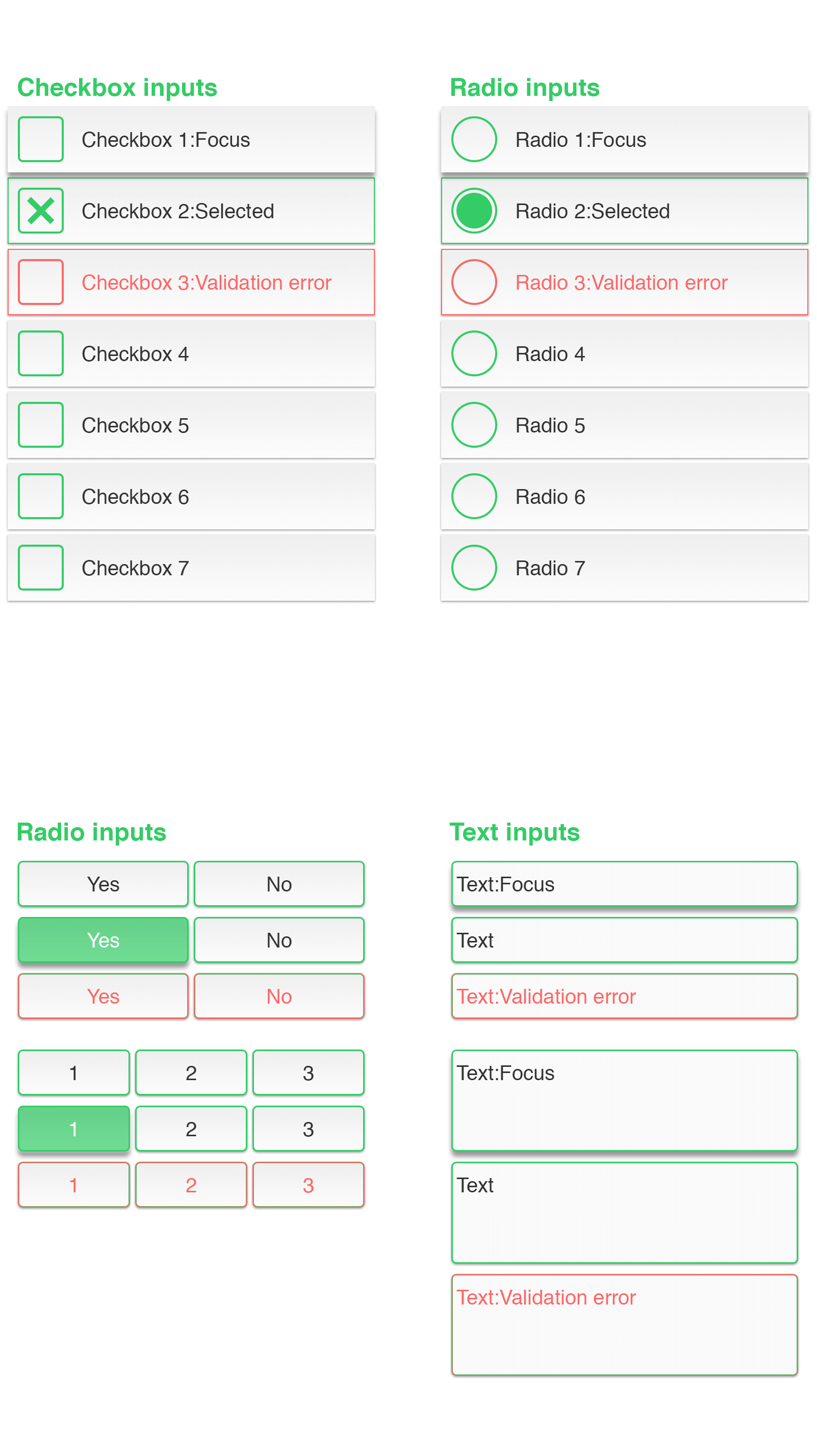 Dribbble Form ui kit cover png By John Howard