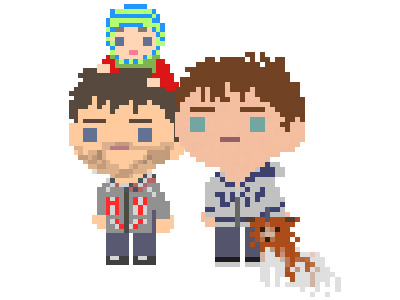 Pixel Friends by Marion Kapferer on Dribbble