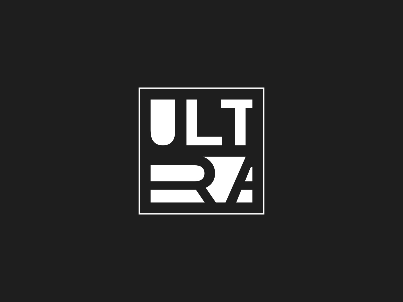 Ultra logo by Sergei Nosikov on Dribbble