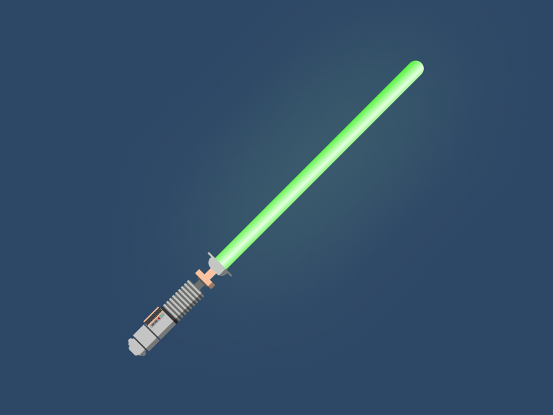 Lightsaber by Michael Tan on Dribbble