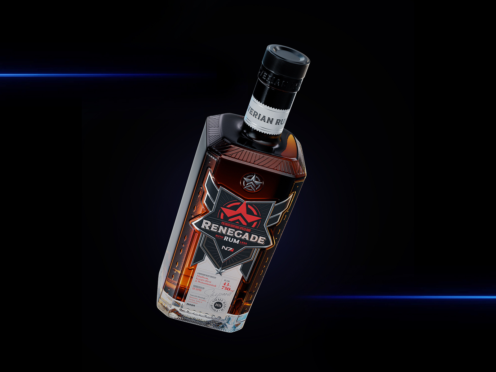 Renegade Rum 2 by Daniel Murray on Dribbble