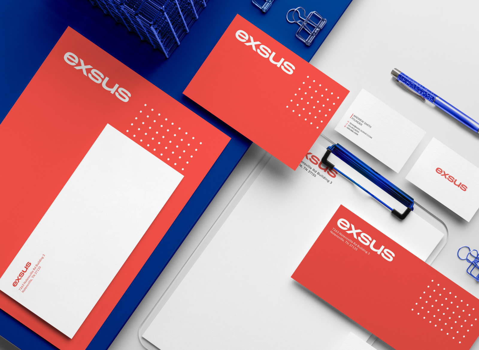 Exsus - Brand Identity (Construction Company) by Jahid Hasan on Dribbble