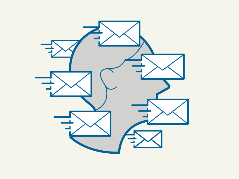 Too many emails by Hernan Valencia on Dribbble