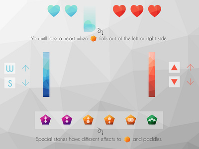 Pong! - game interface design by Ni Yan on Dribbble