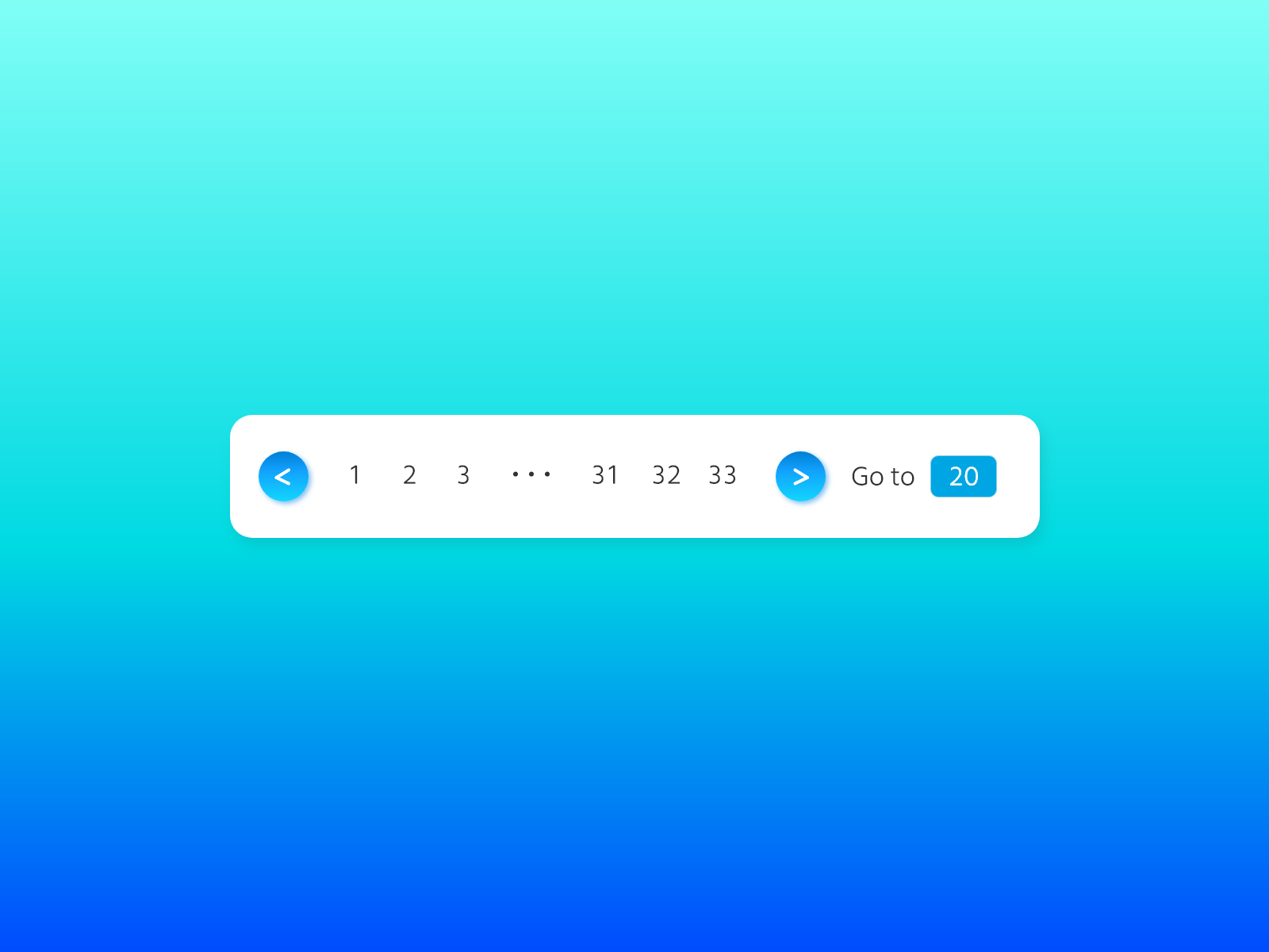 DailyUI 085 Pagination by Ayaka Fuji on Dribbble