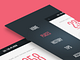 Side menu idea by PLATFORM on Dribbble