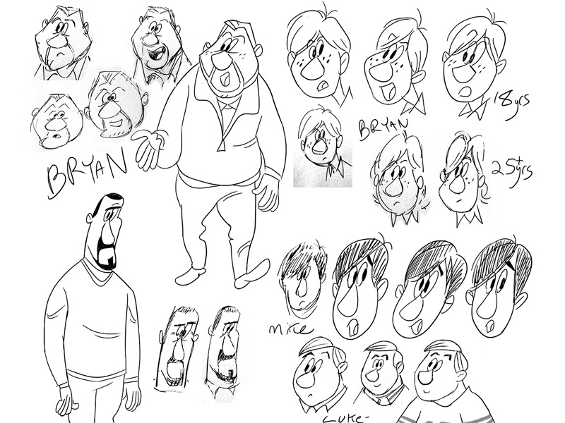 A Good Man - character design by Rauch Brothers on Dribbble