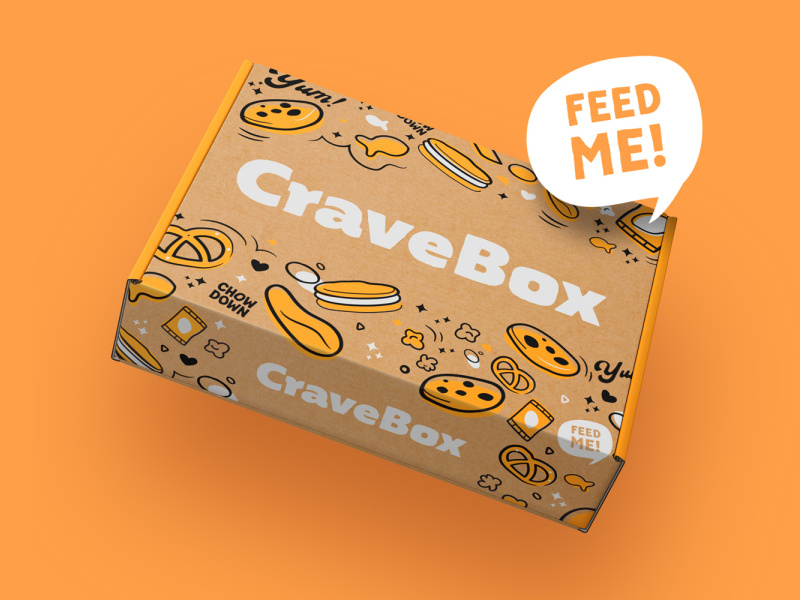 CraveBox Packaging by Eduardo Garcia on Dribbble