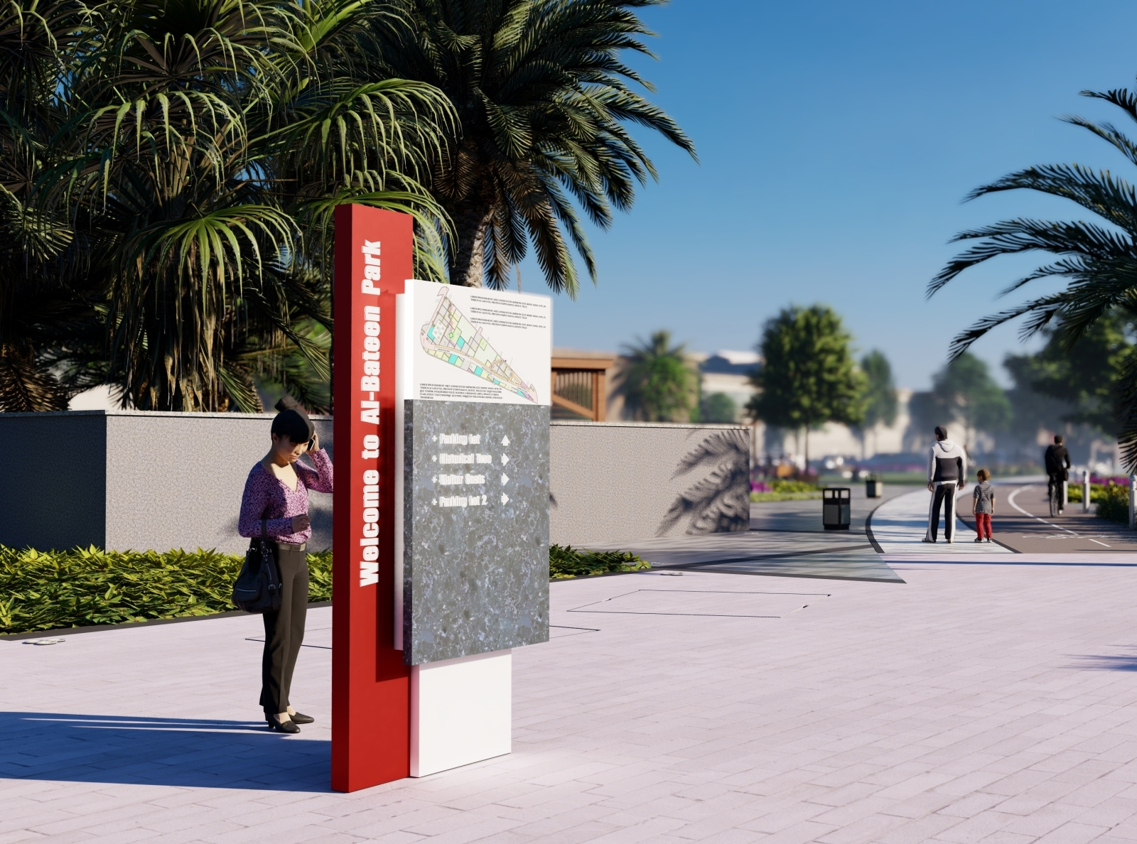 Guide Map Sign Board Concept by Ahmad H. Naamneh on Dribbble