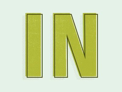 IN by Trent Walton on Dribbble