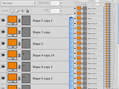 Orange Boxes by Trent Walton on Dribbble