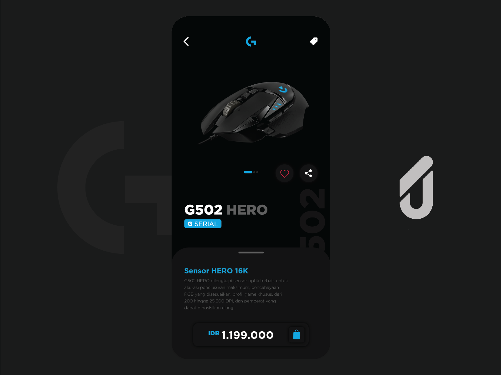 Logitech G Mobile App UI/UX Concept Design 🎮 by Kadek Wikananda ...