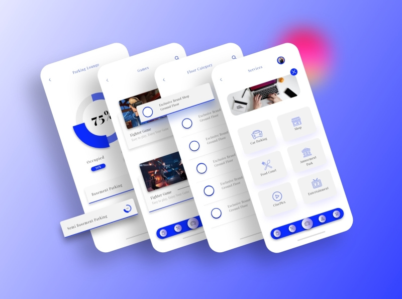 Shopping Mall Mobile App by Mohammad Anamaul Haque on Dribbble