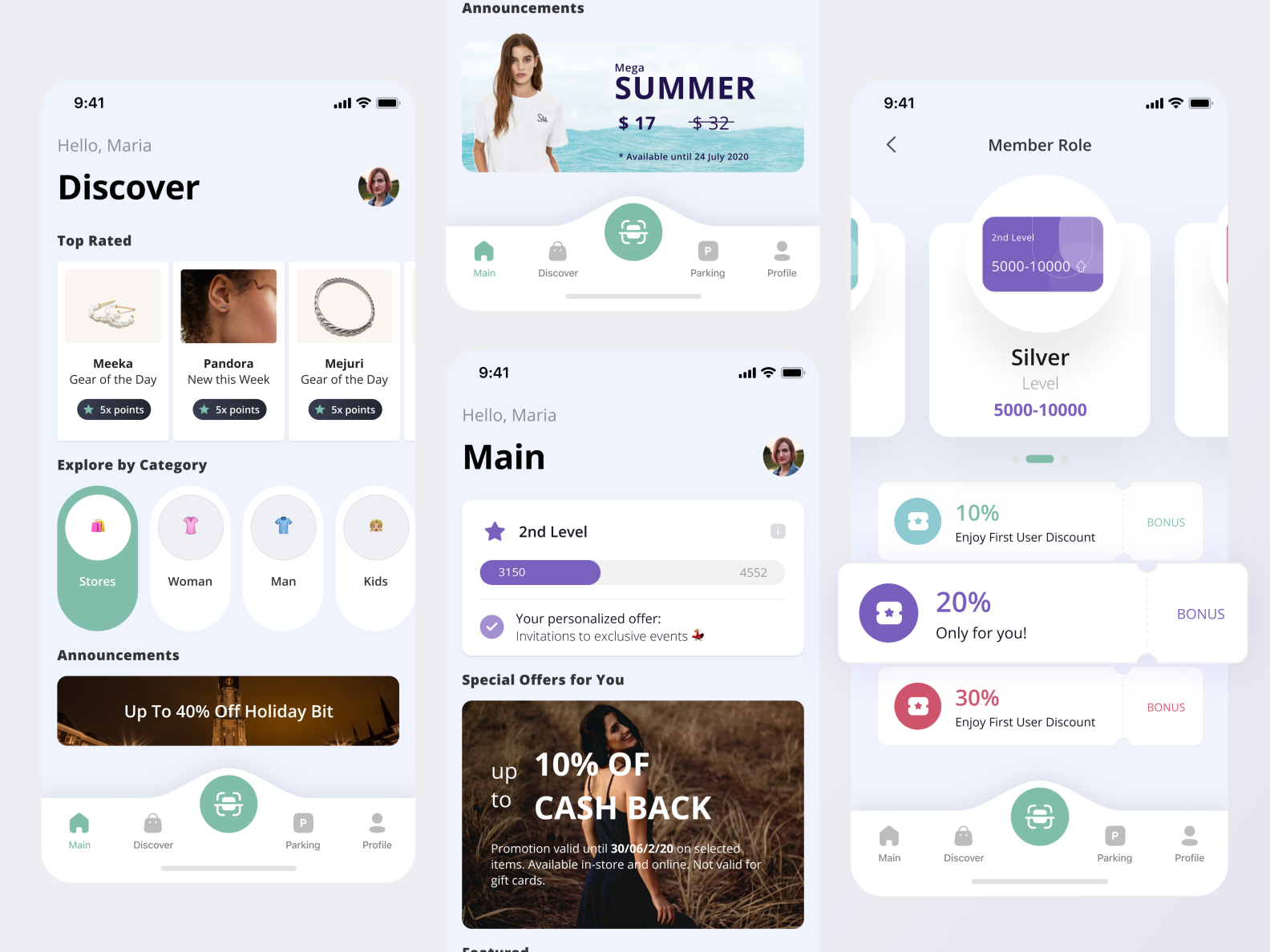 Shopping Mall | Mobile App by The Ash Product on Dribbble