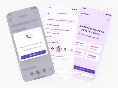 Joymee | Mobile WebApp by The Ash Product on Dribbble