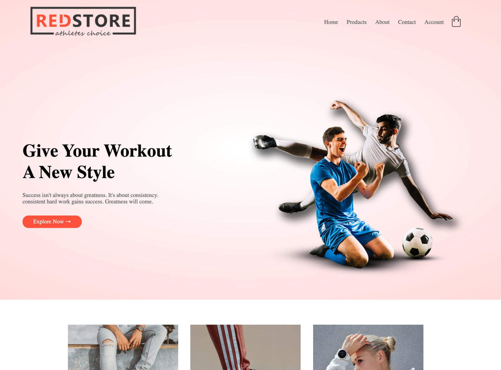 Red Store Ecommerce Website by Myat Su Mon on Dribbble