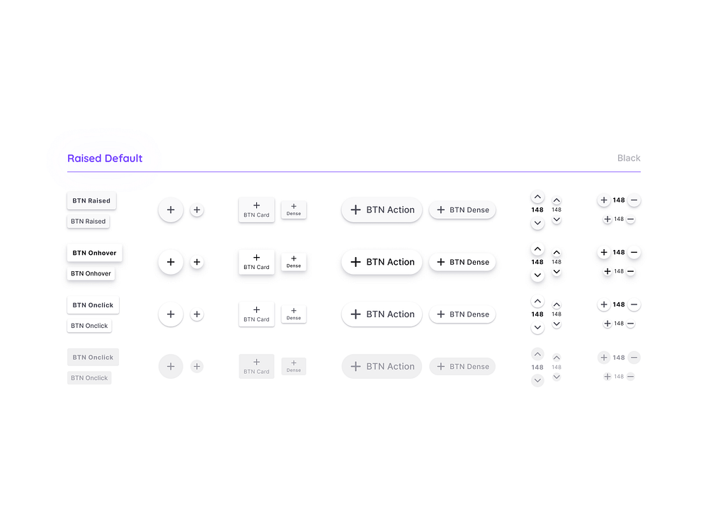Setproduct Design System 2 - React Buttons UI design by Roman Kamushken ...