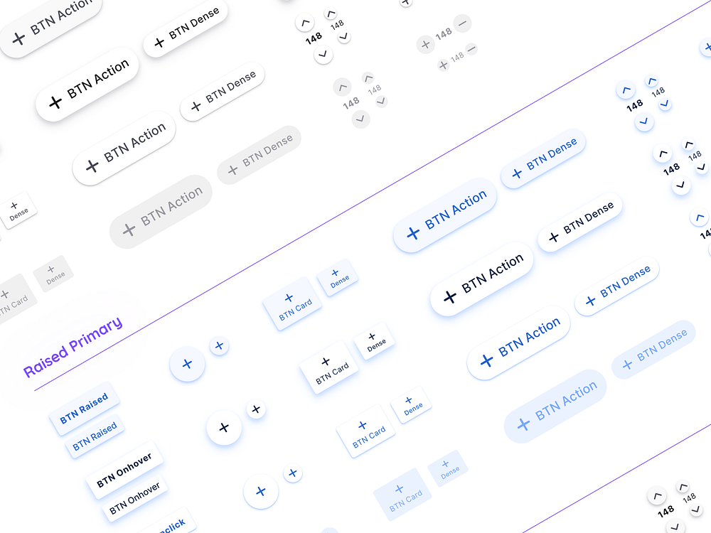 Setproduct Design System 2 - React Buttons UI design by Roman Kamushken ...