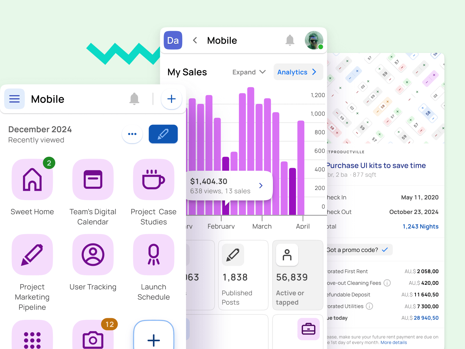 Figma Material X Dashboard UI kit Mobile templates by Roman Kamushken ...