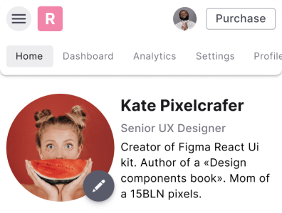 Figma React system — 2 in 1 UI kit to design & code by Roman Kamushken ...