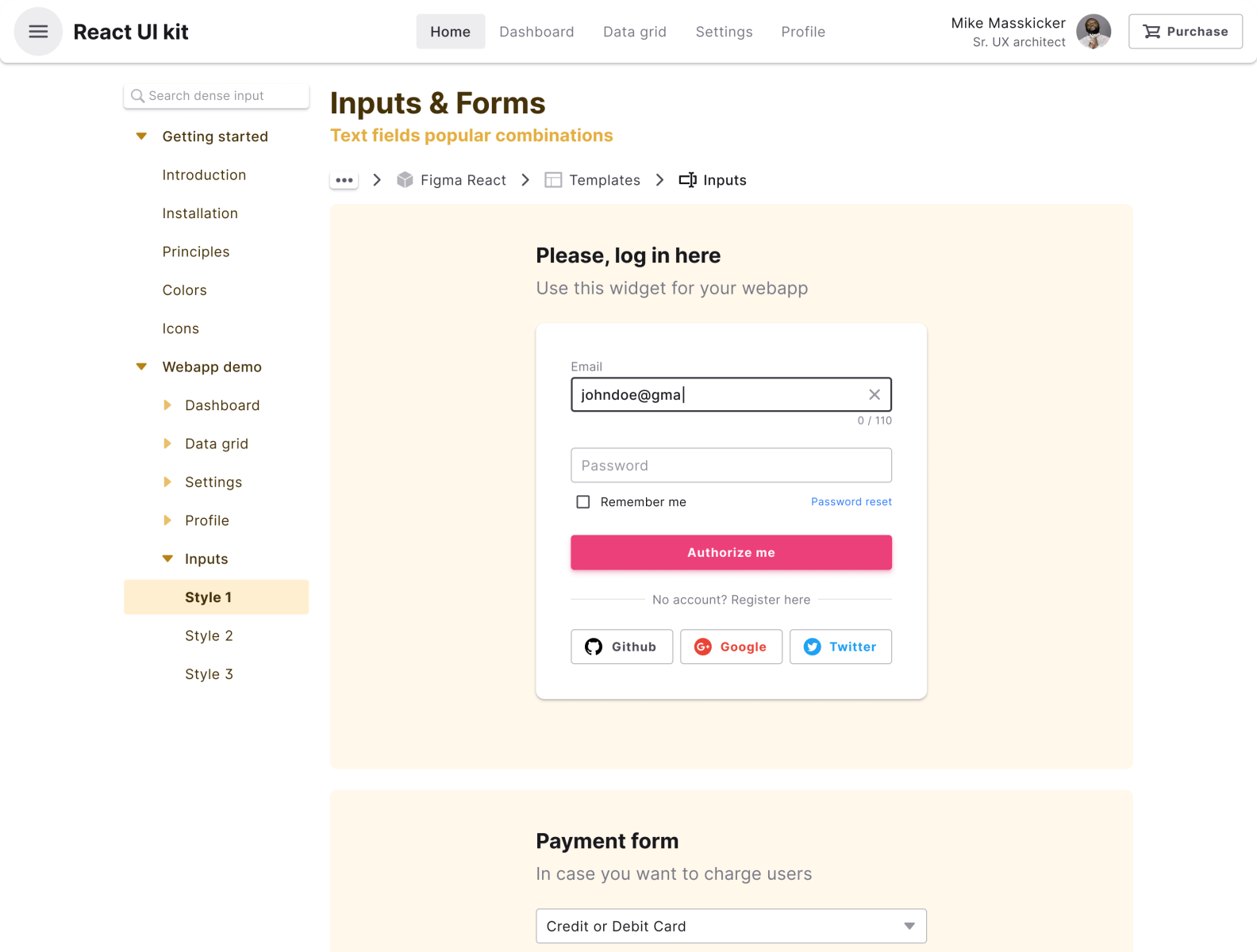 Figma React system — 2 in 1 UI kit to design & code by Roman Kamushken ...
