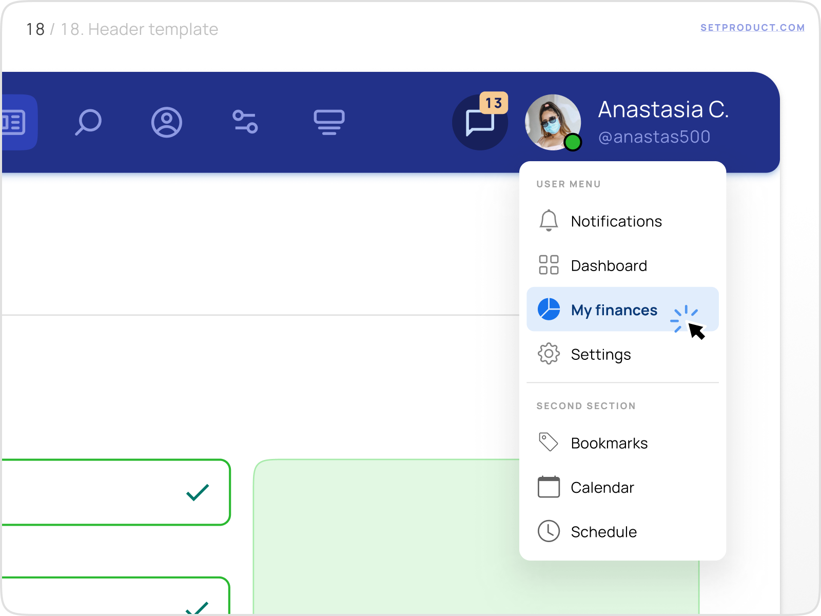 Avatar UI Design Guidelines App Header Usage By Roman Kamushken For Avatar UI Design Guidelines App Header Usage By Roman Kamushken For