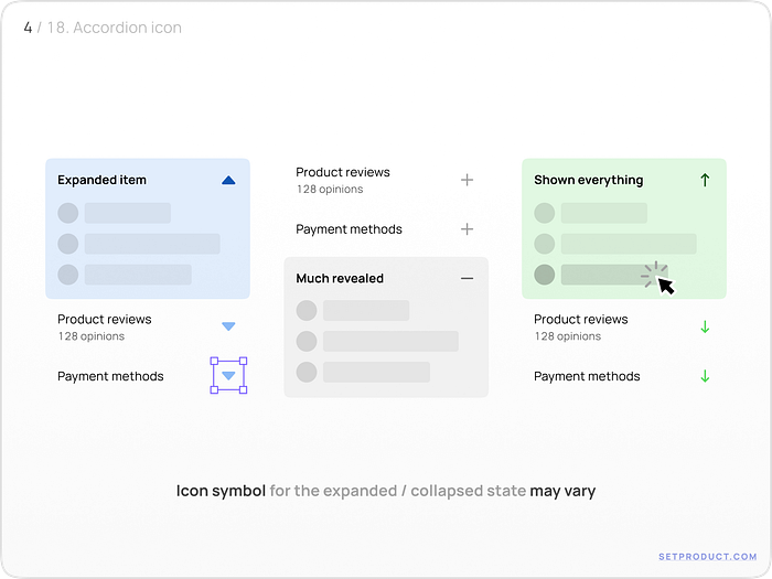 Browse thousands of Accordion images for design inspiration | Dribbble