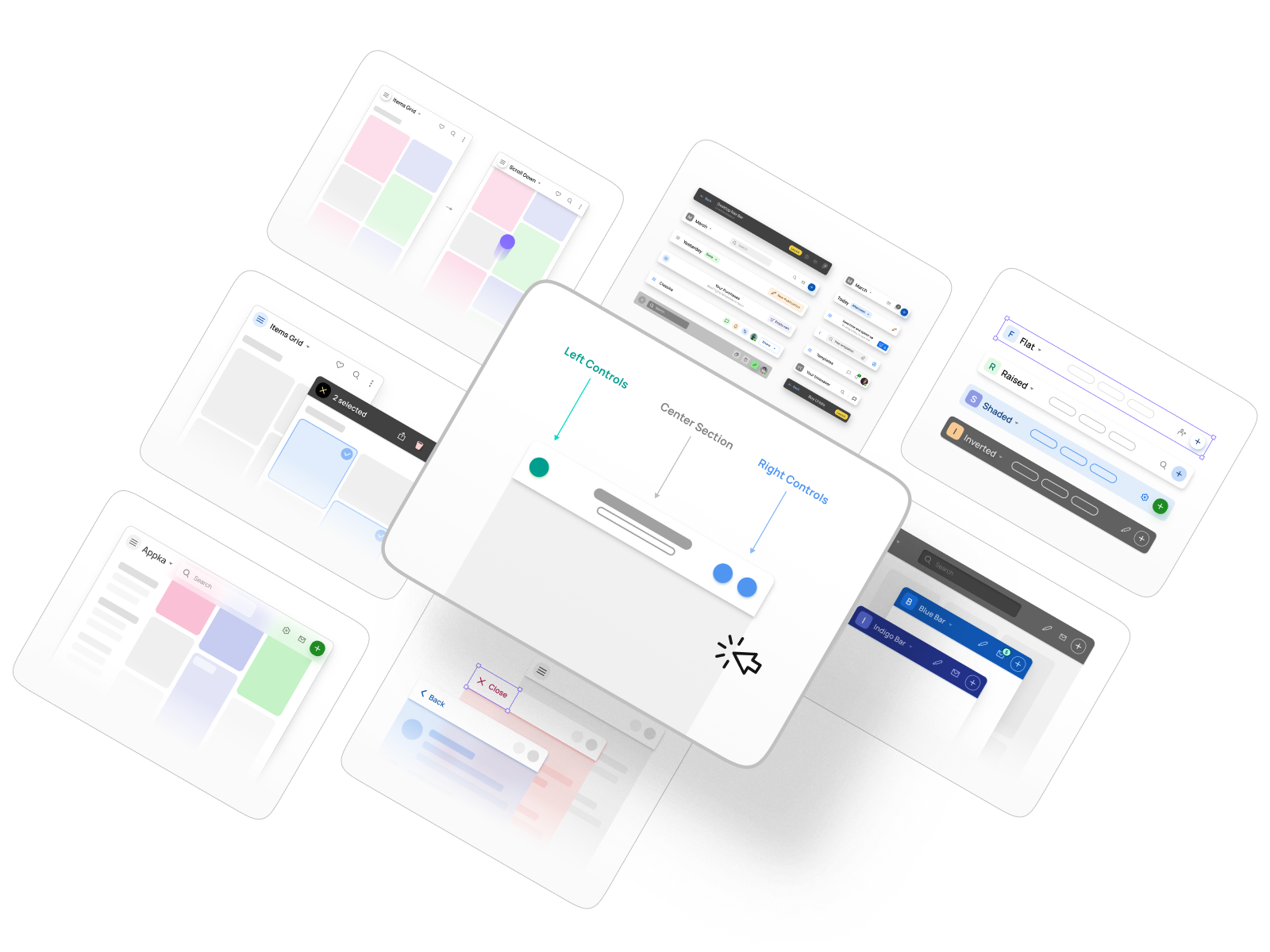 App Bar (Navbar) UI design — Tips & Tricks by Roman Kamushken for ...