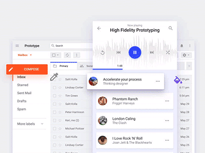 Set Product UI kit cover by Roman Kamushken on Dribbble