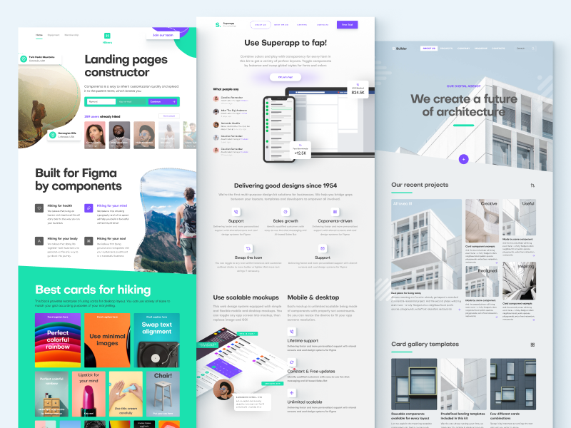Landing Page Template Figma