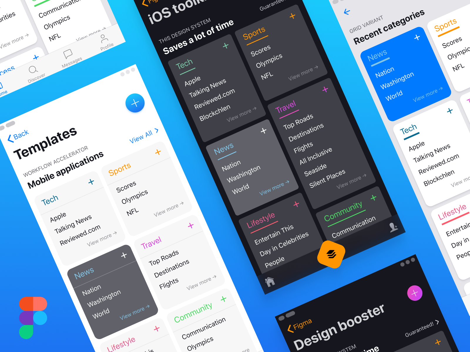 iOS layouts customization within Figma global styles by Roman Kamushken ...