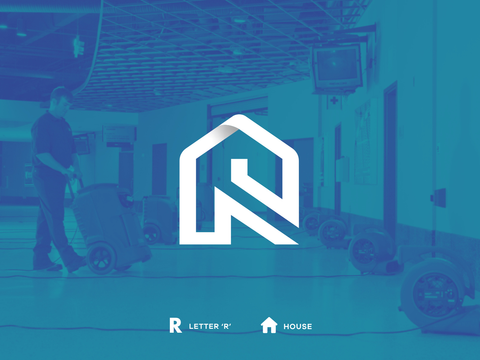 Reconstruct Restorations Final Logo Overlay by Red Kite Design on Dribbble