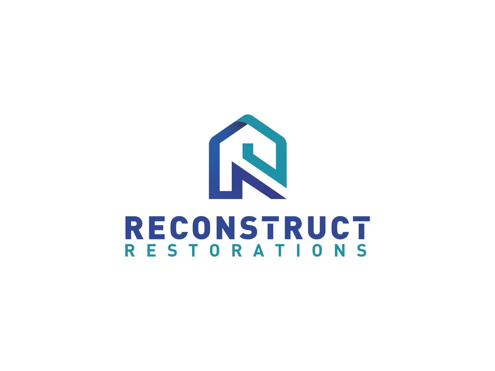Reconstruct Restorations Logo Stacked Positive by Red Kite Design on ...