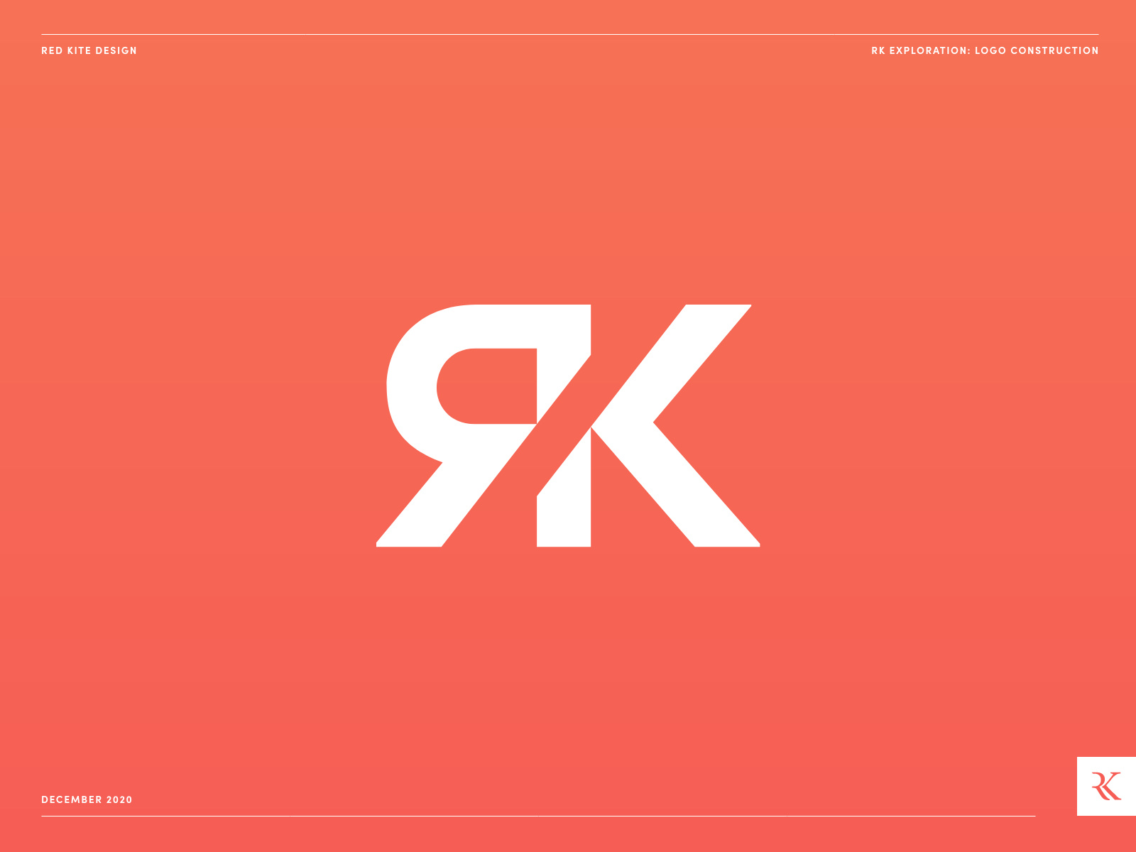 RK Logo Construction by Red Kite Design on Dribbble