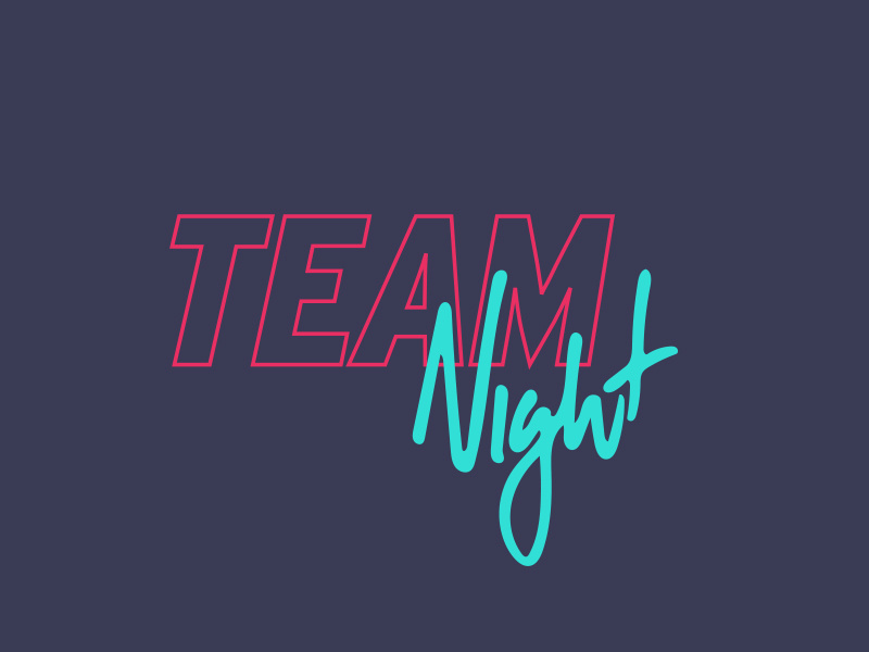 Team Night by Todd Helzer for Highlands Creative on Dribbble