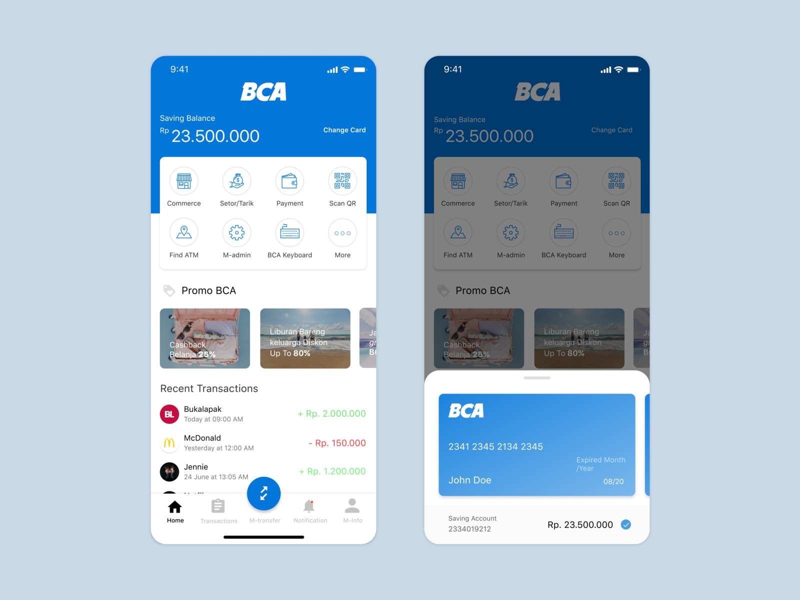 BCA Redesign Concept Part I by Ario Seno on Dribbble