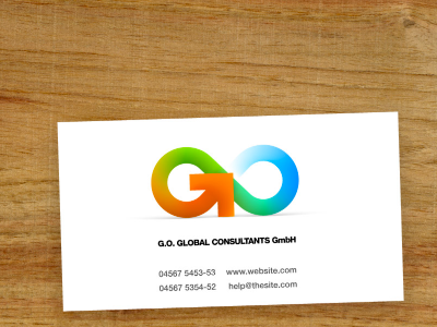 g.o. global consultants logo by Anton Kudin on Dribbble