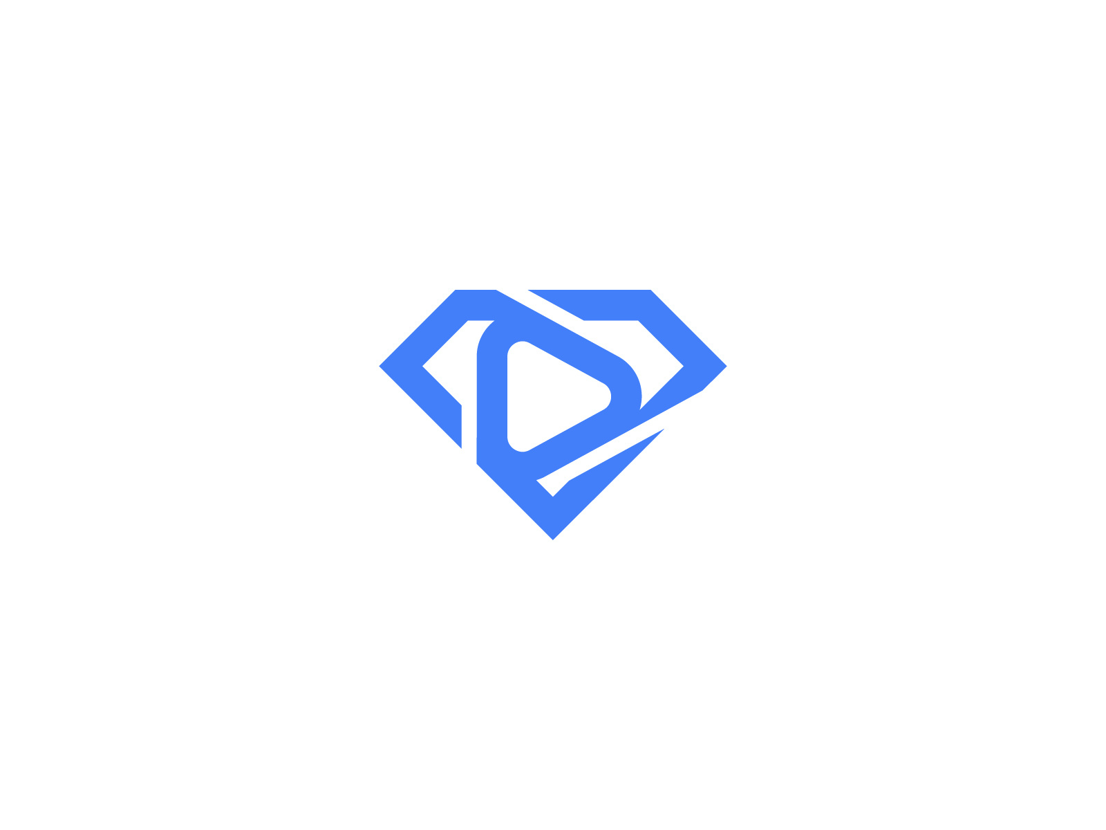 Diamond Play Logo by Yusuf Asyari on Dribbble