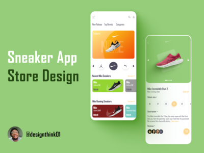 Sneaker App Store Design by Balogun Ilias on Dribbble