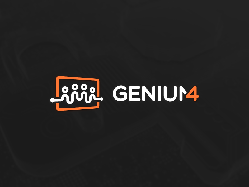 Genium4 logo by Vasily Ledovsky on Dribbble