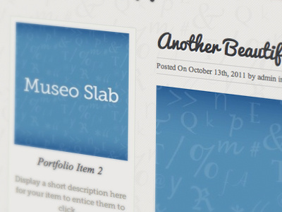 Portfolio theme shot by Jonathan Atkinson on Dribbble