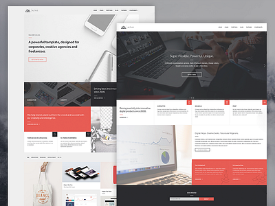 Altius | One Page Architecture Template by Christina Giannouli ...