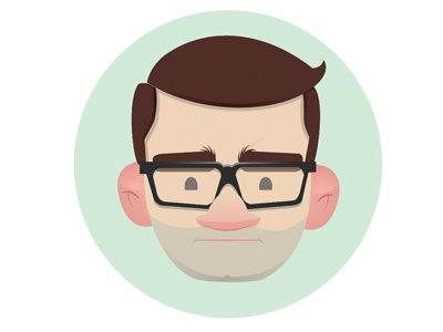 Self Portrait by Daniel Dufford on Dribbble