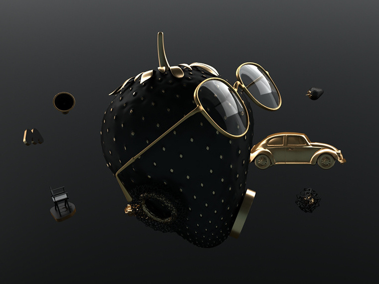 Strawberry mix by Medupe on Dribbble