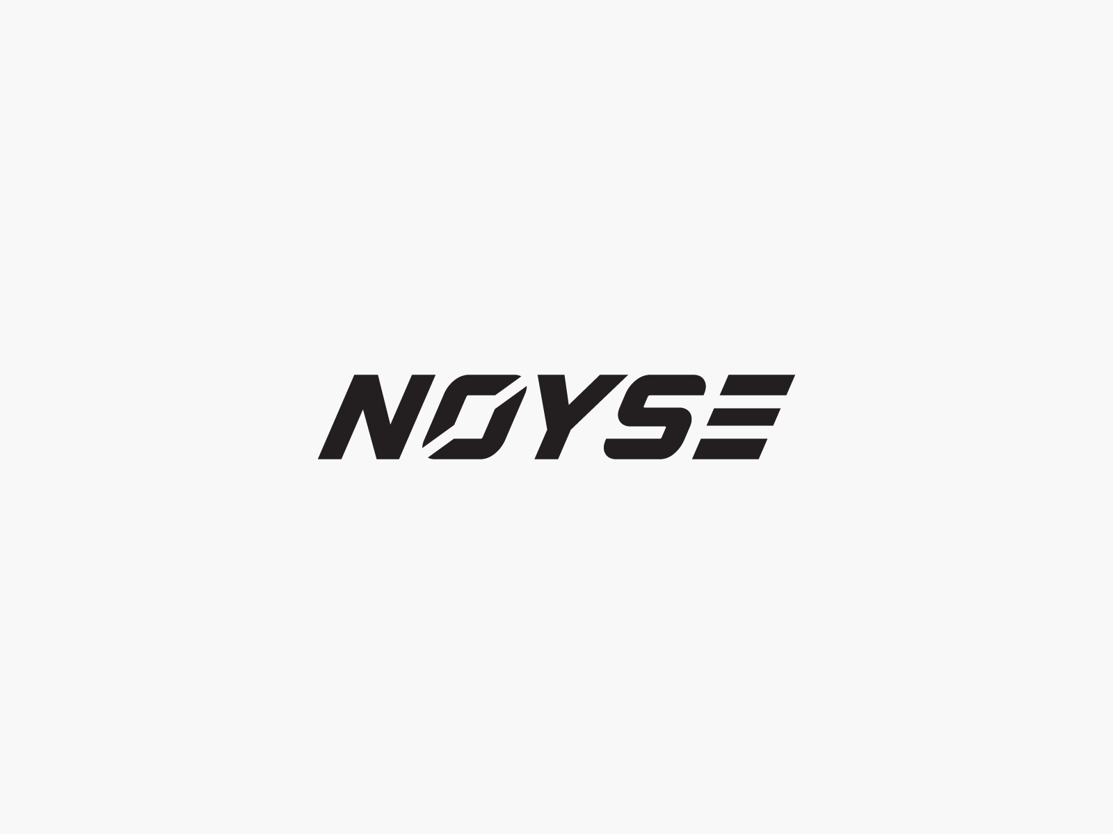 "Noyse" logo design by Huseyn Mehdi on Dribbble