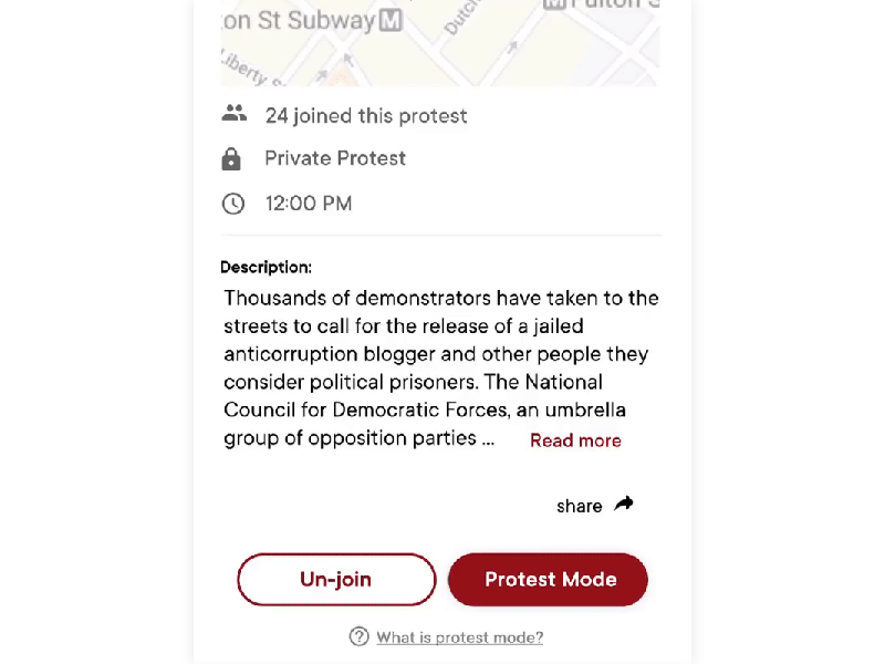 Micro-interaction for join button tapped by Kiki Zhang on Dribbble