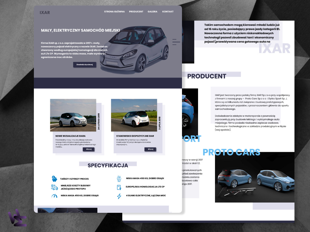 IXAR by Michal Skłodowski on Dribbble